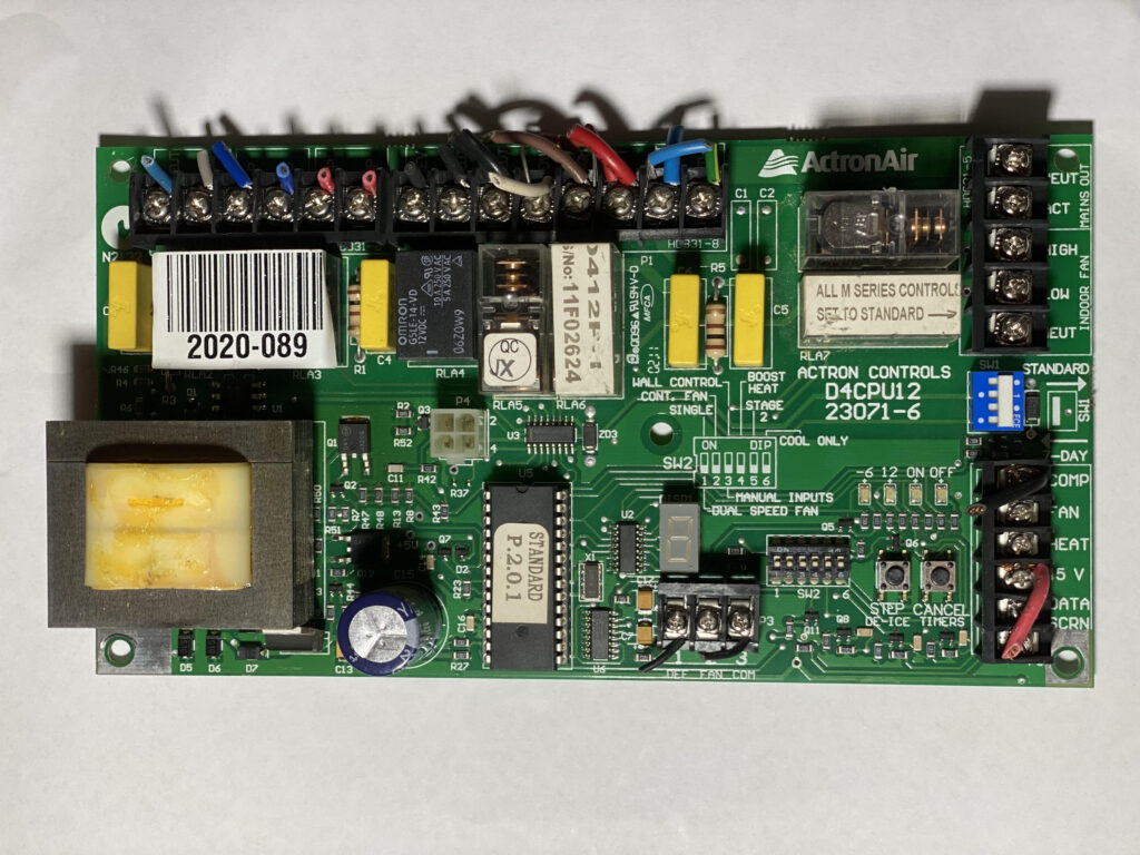 ACTRON PCB D4CPU12 (2020-089) used | ABC Air conditioning