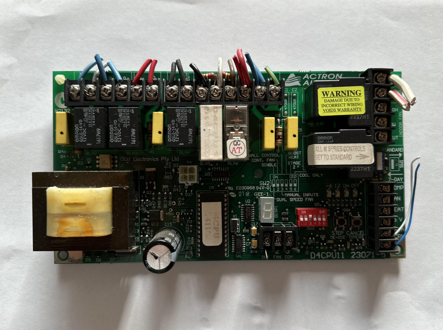 ACTRON outdoor PCB D4CPU (used) | ABC Air conditioning