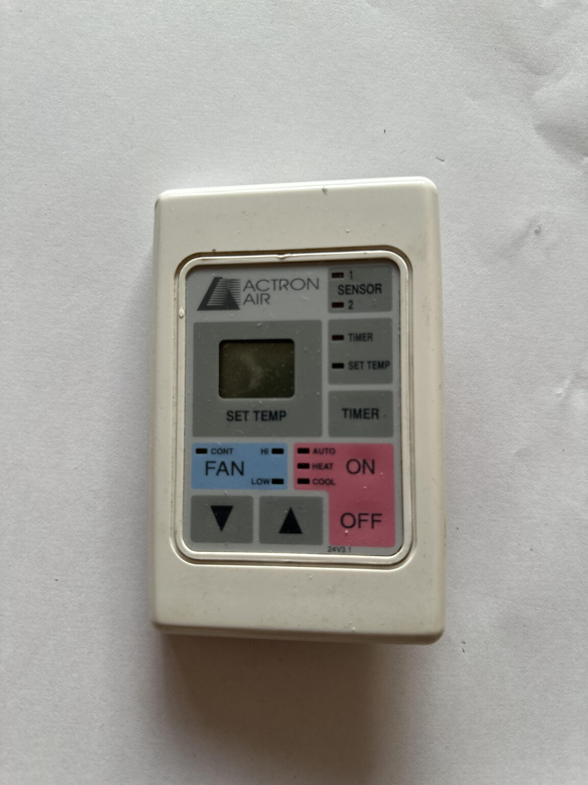ACTRON wall control control panel D4WC4 (may also be known as part ...