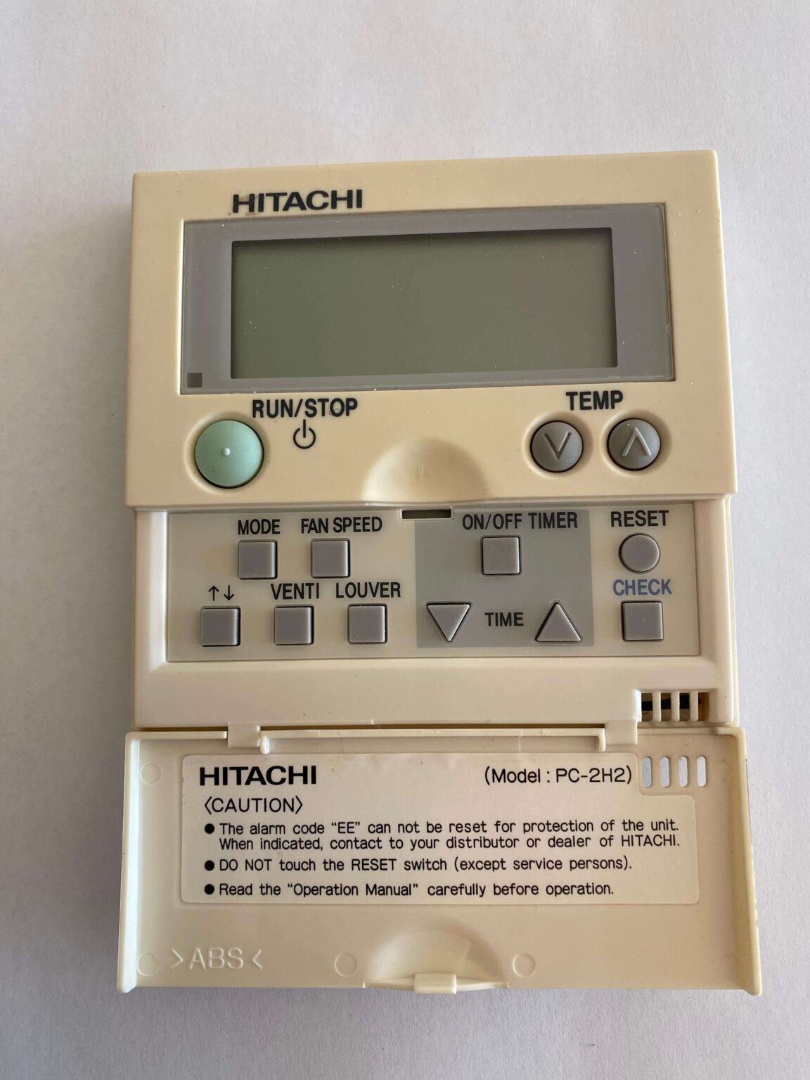 Hitachi Ducted System Wired Remote Control - PC 2H2 | ABC Air conditioning